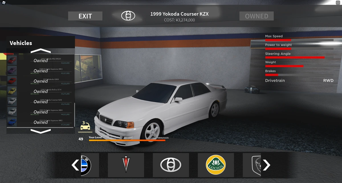 In-Game Shops | Midnight Racing Wiki | Fandom