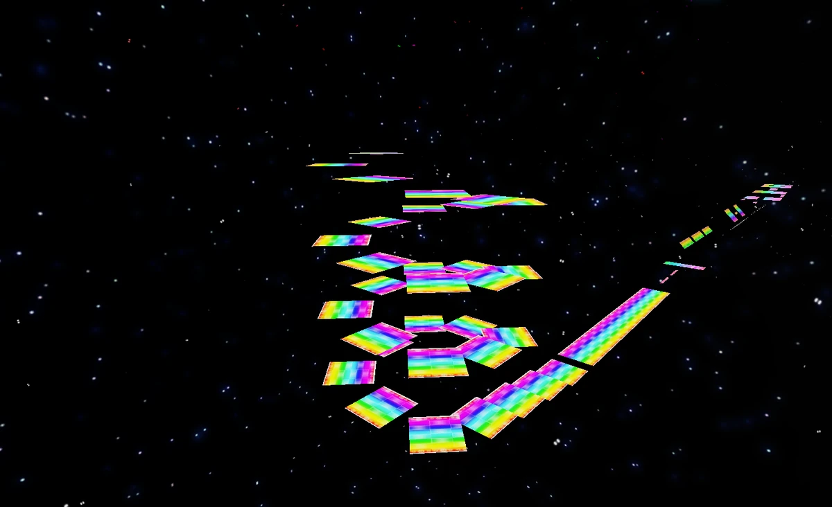 Level 45: Rainbow Run | Roblox's Speed Run 4 Wiki | Fandom