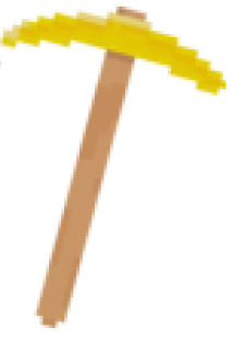 Gold Pickaxe | SKYWARS Wiki | Fandom