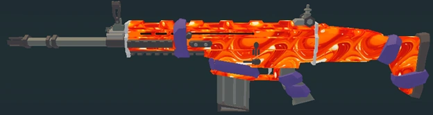 Scar-H - Skins | Roblox Paragon - Zombies Wiki | Fandom