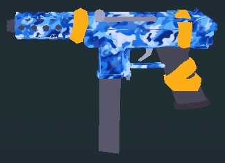 Tec-9 - Skins | Roblox Paragon - Zombies Wiki | Fandom