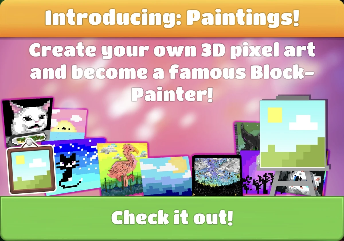 Paintings | BlockStarPlanet Wiki | Fandom