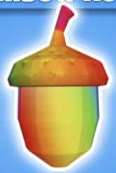 Rainbow Acorn | BlockStarPlanet Wiki | Fandom