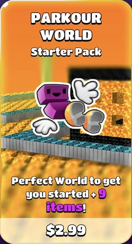 Parkour World Pack | BlockStarPlanet Wiki | Fandom