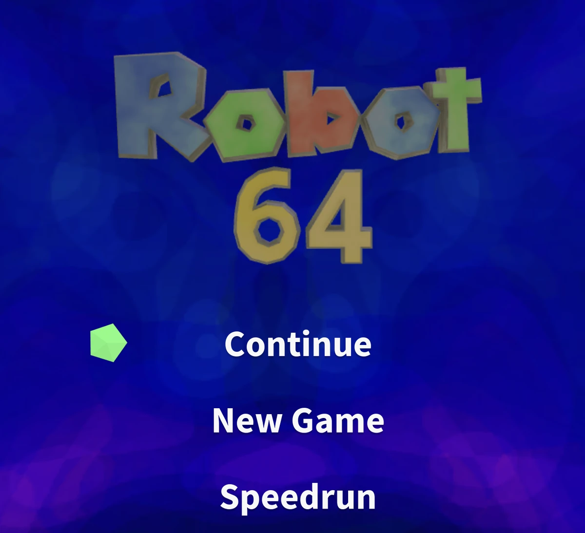 Menus | Robot 64 Wiki | Fandom