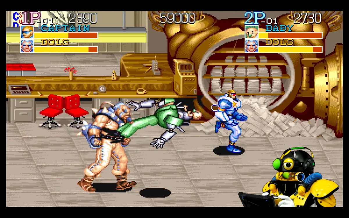 Captain Commando Many Faces | Robot Co-op Wiki | Fandom