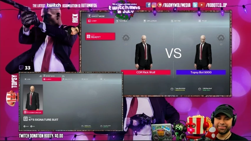 Hitman 2 Multiplayer with Topsy Many Faces | Robot Co-op Wiki | Fandom