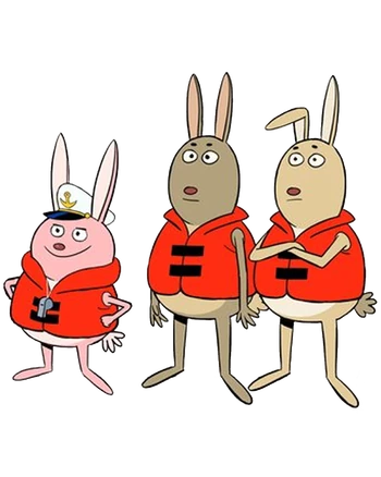 Mr. Pink and the Rabbits (Movie) | Robot Dreams Wiki | Fandom