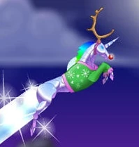 Christmas Unicorn | Robot Unicorn Attack 2 Wiki | Fandom