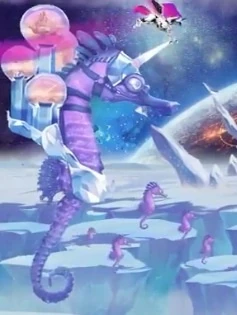 Cyber-Seahorse | Robot Unicorn Attack 2 Wiki | Fandom