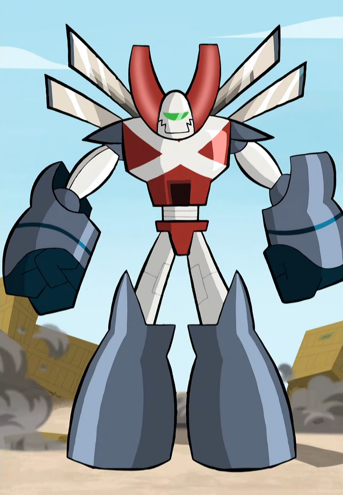 Robotman's Superactive Mode | Robotboy Wiki | Fandom