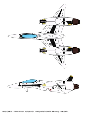 YF-4 Colour | Robotech RPG Tactics Wiki | Fandom
