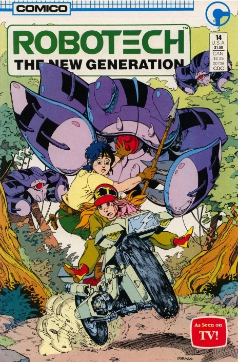 Robotech: The New Generation 14: Annie's Wedding | Robotech Saga Wiki ...
