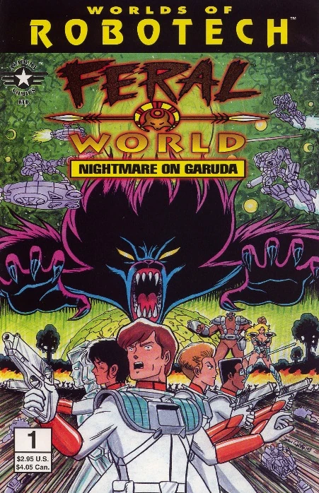 Worlds Of Robotech: Feral World 1: Nightmare on Garuda | Robotech Saga ...