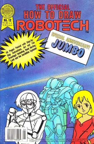 The Official How To Draw Robotech 12: Rook Bartley, Lunk | Robotech ...