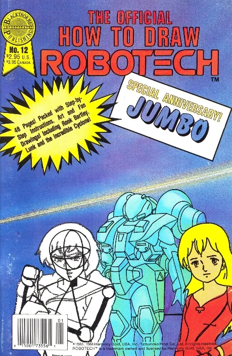 The Official How To Draw Robotech 12: Rook Bartley, Lunk | Robotech ...
