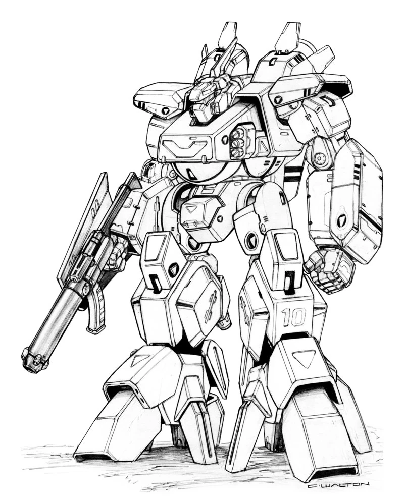 Robotech Mecha Designs