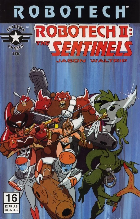 Robotech II: The Sentinels Book 3 16: Where Humans Dare! | Robotech ...