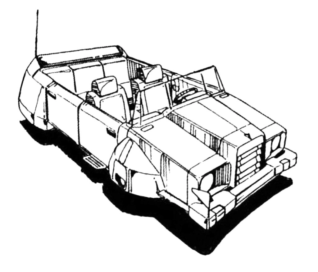 M-770 Staff Car | Robotech Saga Wiki | Fandom