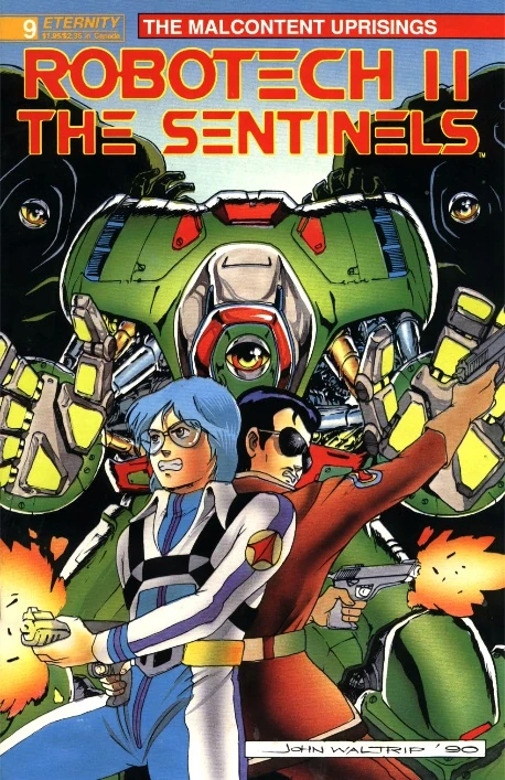Robotech II: The Sentinels: The Malcontent Uprisings 9: ...And into the ...