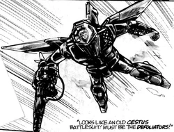 Cestus Battlesuit | Robotech Saga Wiki | Fandom