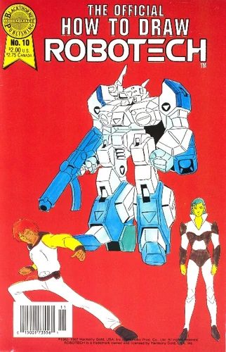 The Official How To Draw Robotech 10: Rand, Corg, Alpha Fighter ...