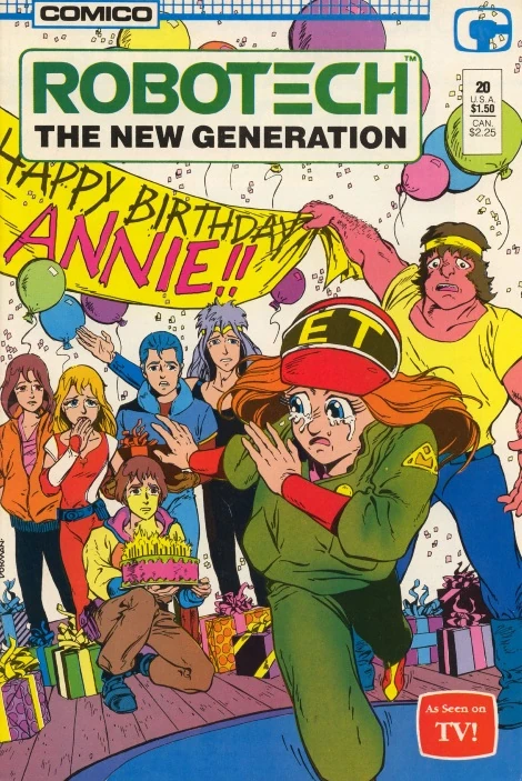Robotech: The New Generation 20: Birthday Blues | Robotech Saga Wiki ...