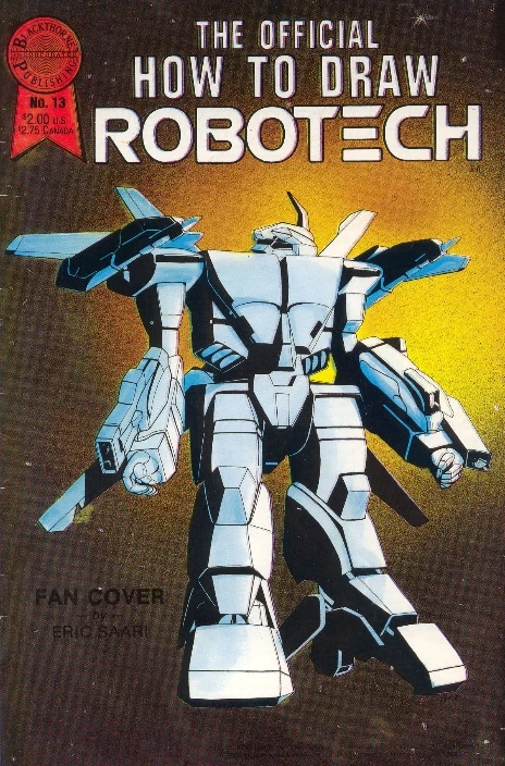 The Official How To Draw Robotech 13: Rick Hunter, Stunt Plane, SDF-1 ...