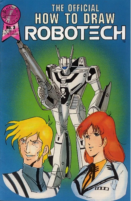 The Official How To Draw Robotech 3: Roy Fokker, Lisa Hayes, Veritech ...