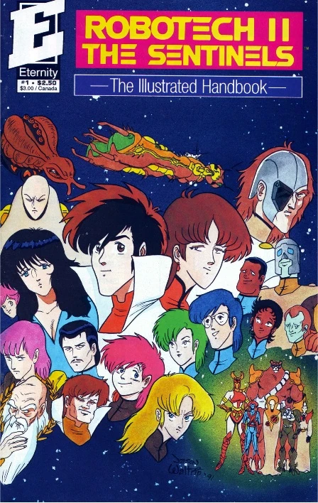 Robotech II: The Sentinels: The Illustrated Handbook 1 | Robotech Saga ...