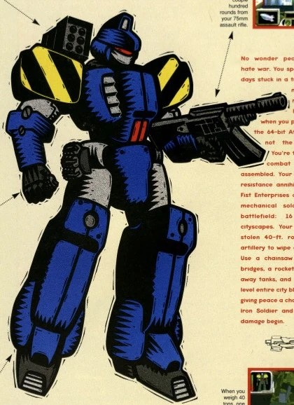 Iron Soldier (Iron Soldier) | Robot Wiki | Fandom