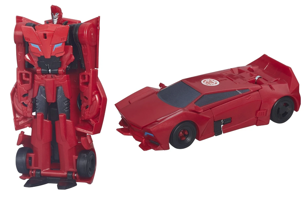 One-Step Changers Sideswipe (2016) | Transformers: Robots in Disguise ...