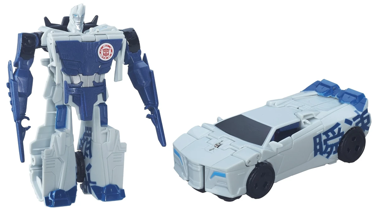 One-Step Changers Blizzard Strike Sideswipe | Transformers: Robots in ...