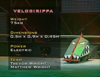 Velocirippa | Robot Wars Wiki | Fandom