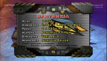 Dantomkia | Robot Wars Wiki | Fandom