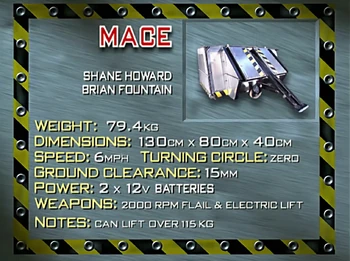 Mace | Robot Wars Wiki | Fandom