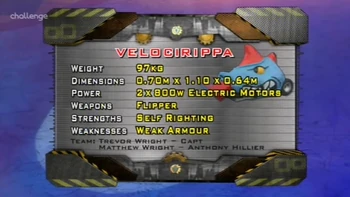 Velocirippa | Robot Wars Wiki | Fandom