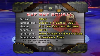 Ruf Ruf Dougal | Robot Wars Wiki | Fandom