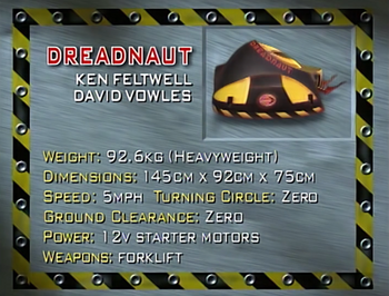 Dreadnaut | Robot Wars Wiki | Fandom