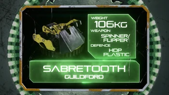 Sabretooth | Robot Wars Wiki | Fandom
