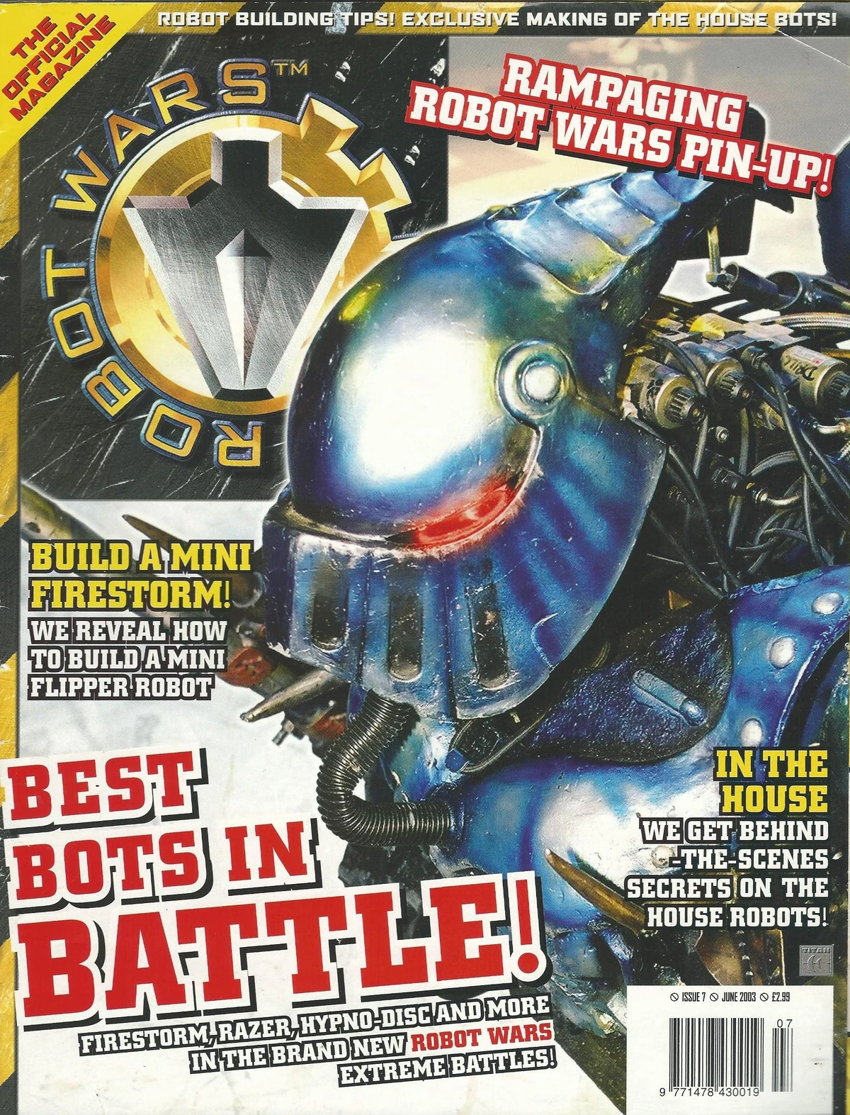 Robot Wars: The Official Magazine/Issue 7 | Robot Wars Wiki | Fandom