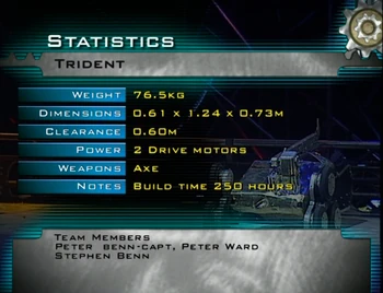 Trident | Robot Wars Wiki | Fandom