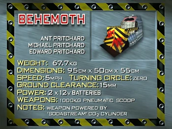 Behemoth | Robot Wars Wiki | Fandom