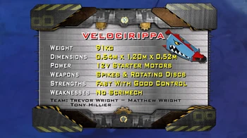 Velocirippa | Robot Wars Wiki | Fandom