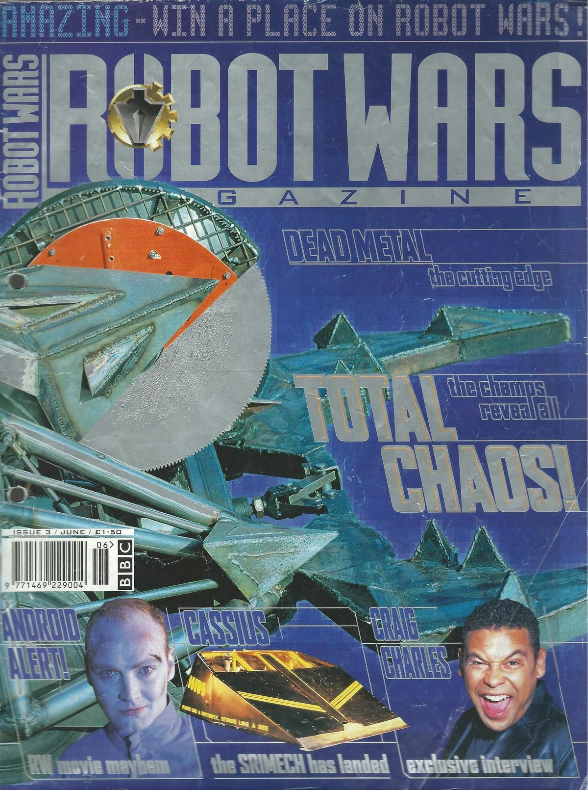 Robot Wars Magazine/Issue 3 | Robot Wars Wiki | Fandom