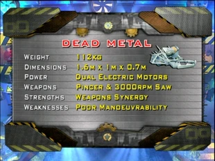 Dead Metal | Robot Wars Wiki | Fandom