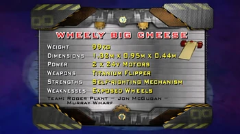 Wheely Big Cheese | Robot Wars Wiki | Fandom