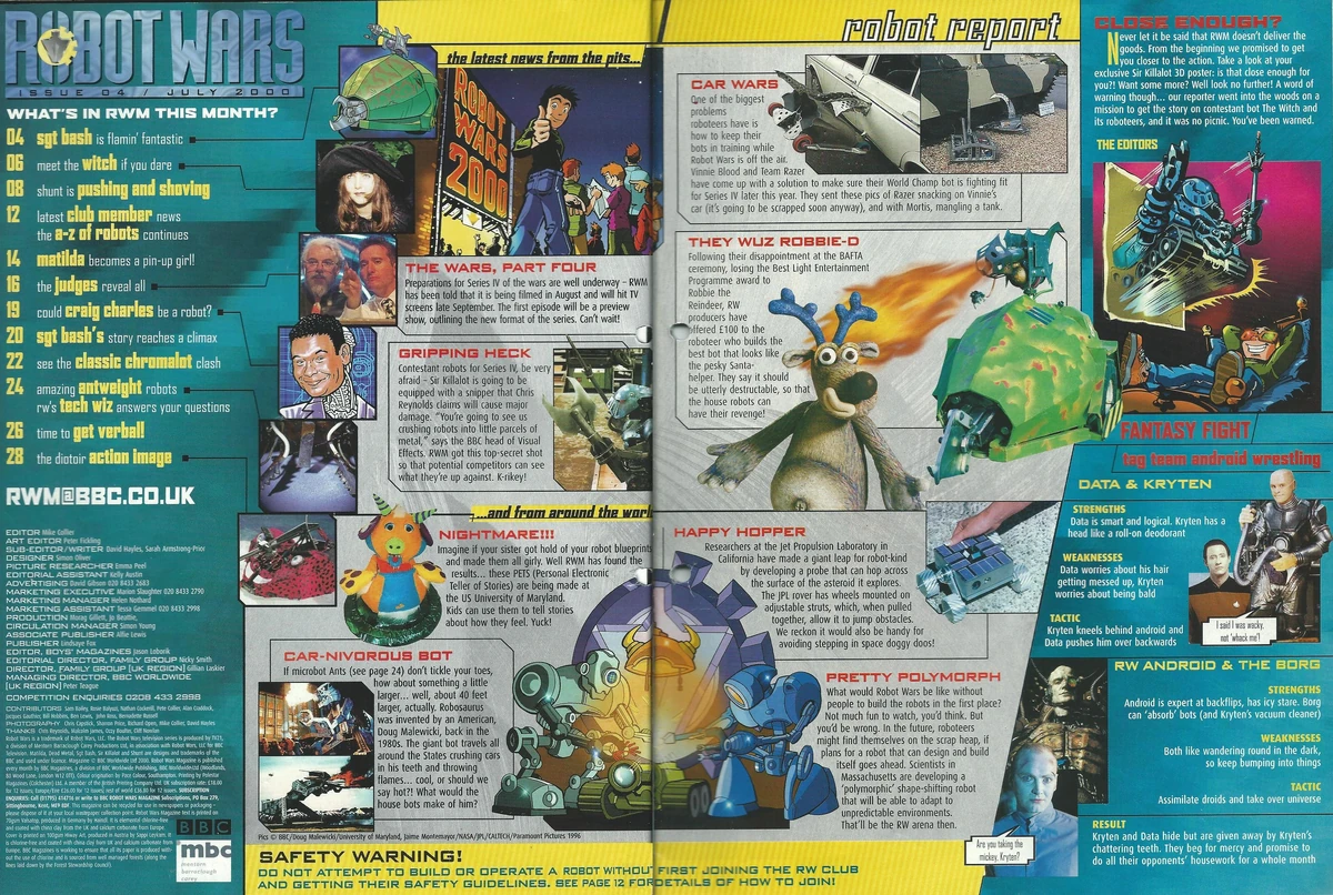 Talk:Robot Wars: The Fourth Wars | Robot Wars Wiki | Fandom