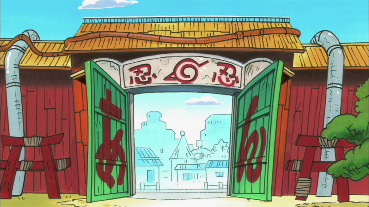Porte d'Entrée de Konoha | Wikia Rock Lee : Les Péripéties d'un Ninja ...