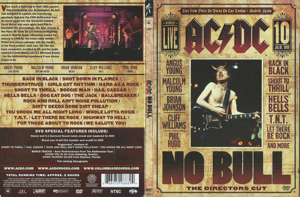 No Bull, the directors cut | Rock & Metal wiki | Fandom